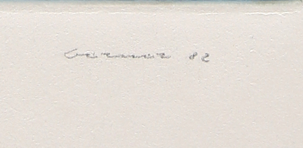 BERND BERNER - Komposition - Farbradierung - handsigniert - 1982 EUR 56,10 - PicClick DE